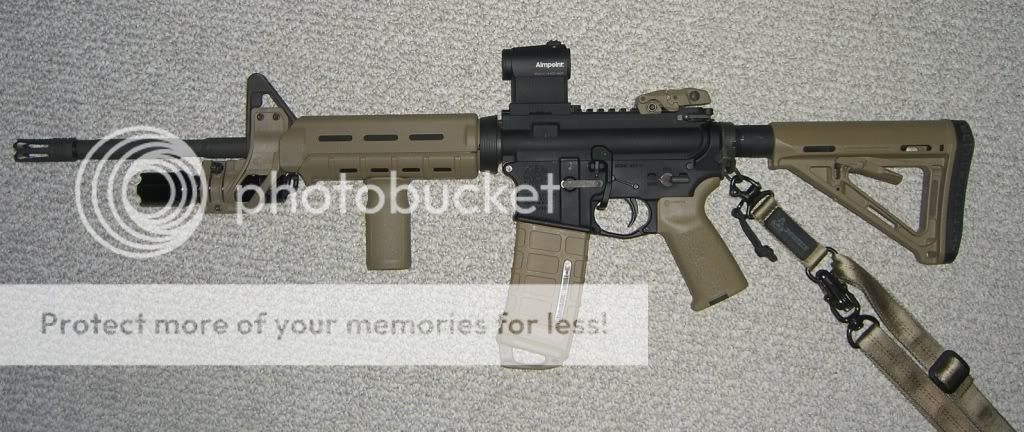 Attaching a light to the MOE Handguards | Survivalist Forum