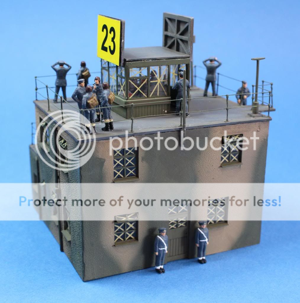 Super Detailed Airfix 1/72 Airfield Control Tower RFI (Picture heavy ...