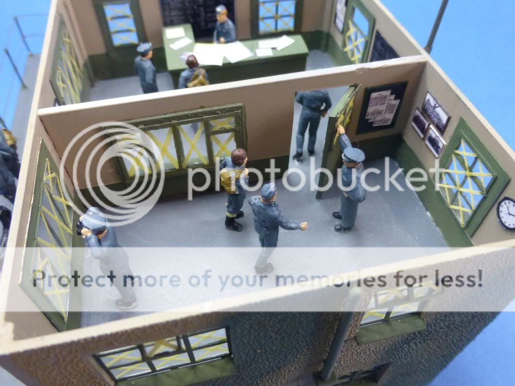 Super Detailed Airfix 1/72 Airfield Control Tower RFI (Picture heavy ...