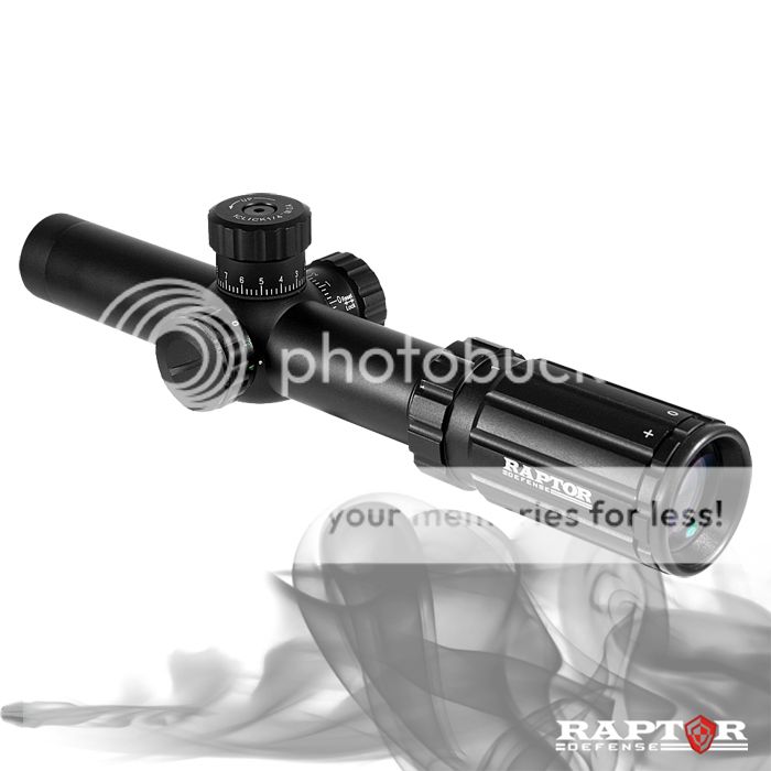Raptor Defense 1-4x2 Dual-Ill. First Focal Scope M For Sale at ...