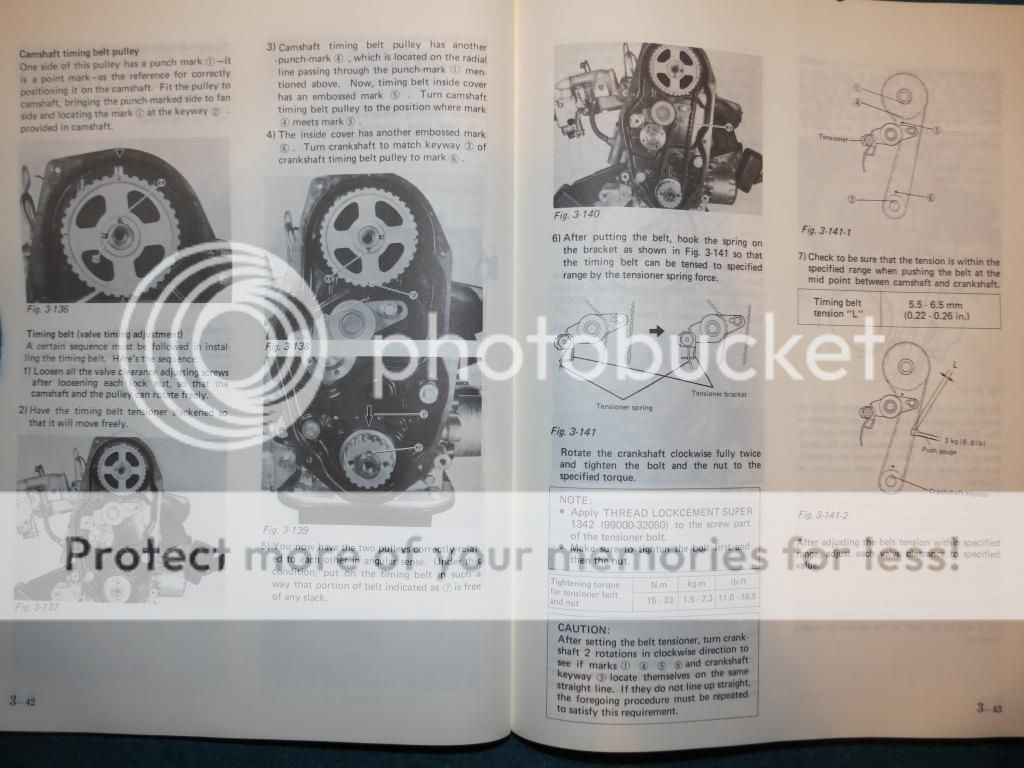 Cam sprocket timing marks - Sierra F10a | Suzuki Forums